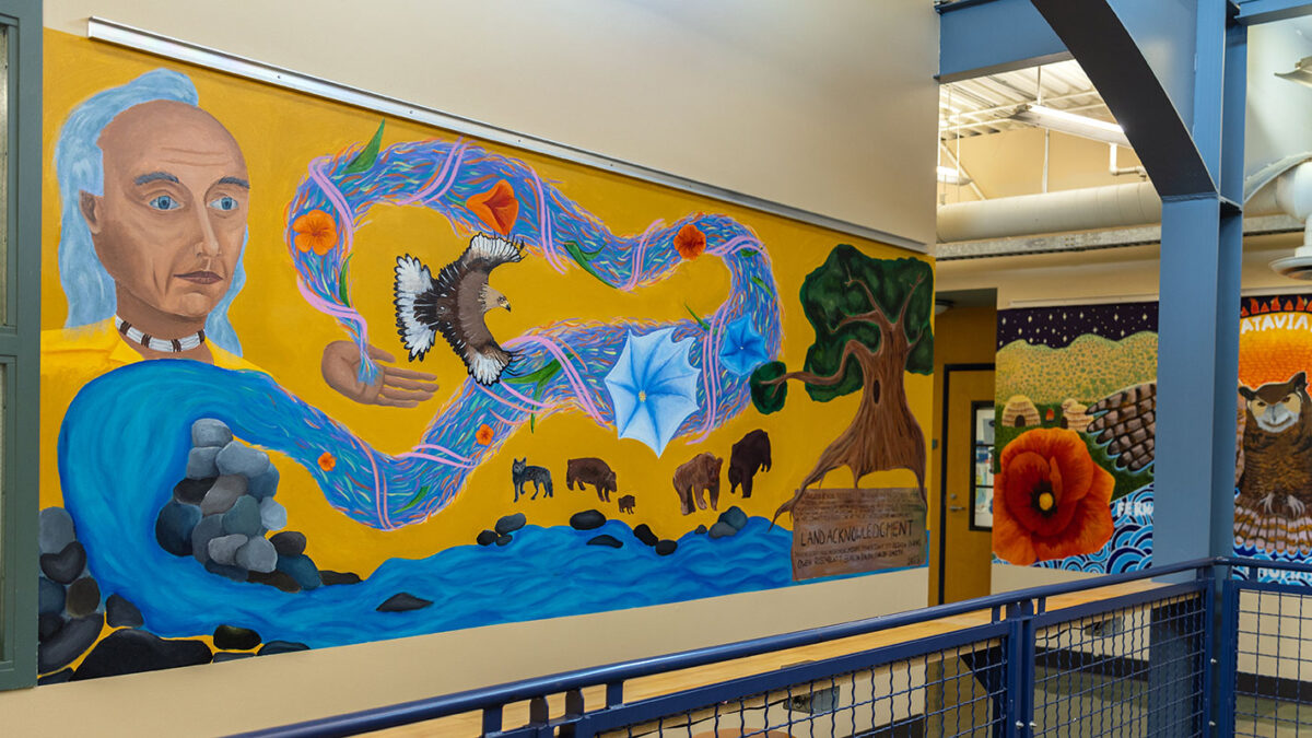 Indigenous Perspectives in Mural Making
